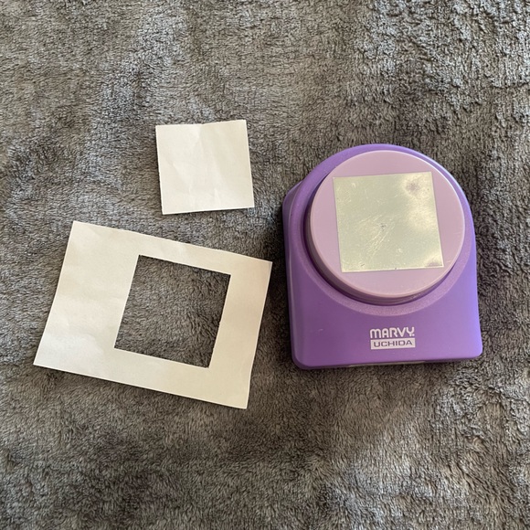 Marvy Uchida | Art | Marvy Uchida Square Shape Paper Punch Cutout ...